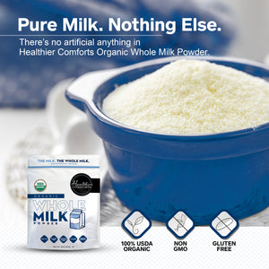 Organic Whole Milk Powder – Healthier Comforts