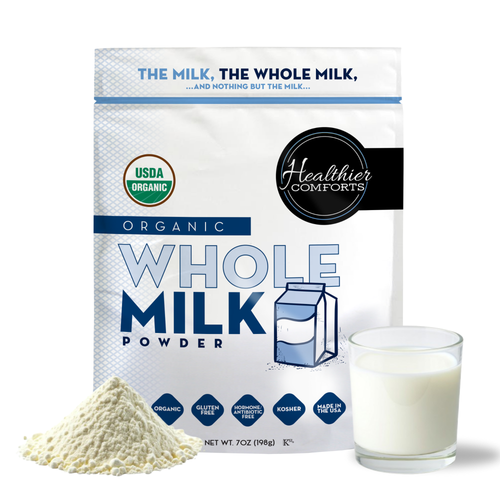 Organic Whole Milk Powder – Healthier Comforts